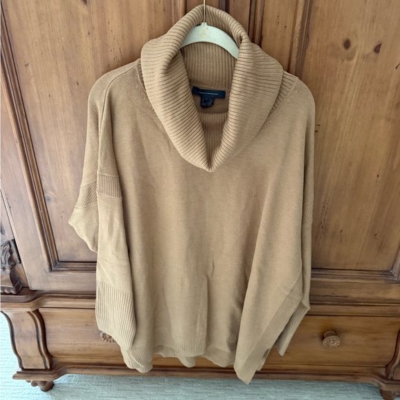 French Connection | Sweaters | French Connection Tan Cowl Neck Sweater ...